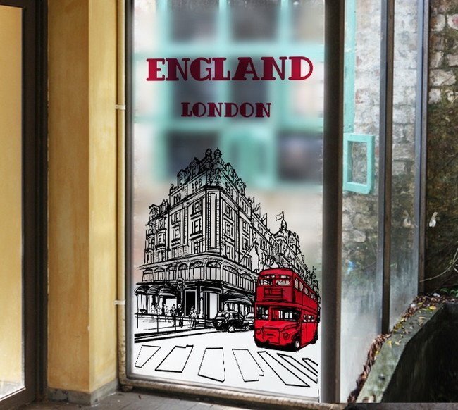 Yahoo!オークション - デザインガラスフィルム【半透明タイプG252】目...