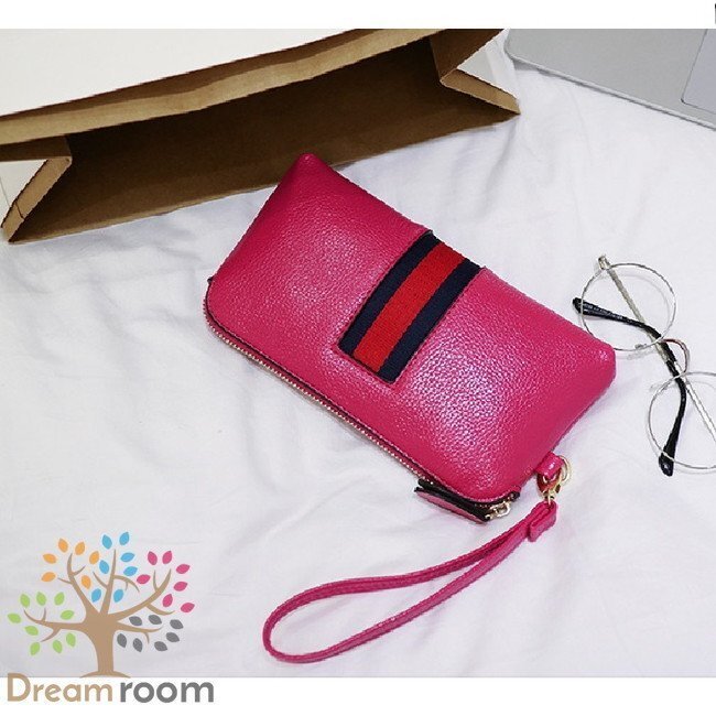 Yahoo!オークション - centerポイントライン レザークラッチバッグ BAG...