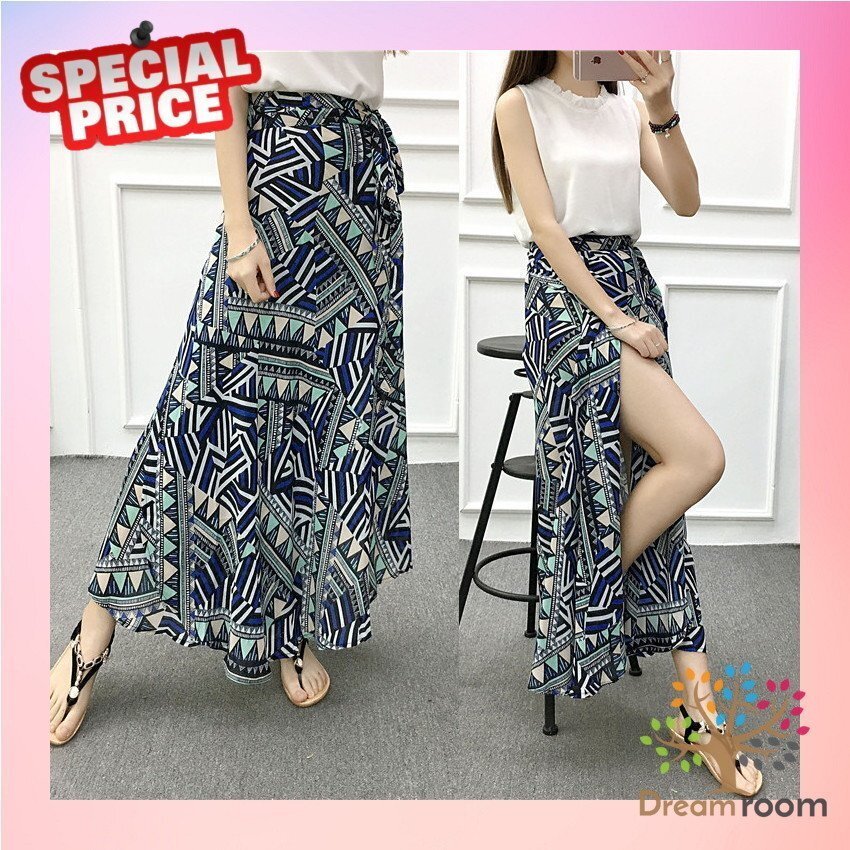 Yahoo!オークション - 目玉商品 大人気 フレアシフォン ラップスカート...