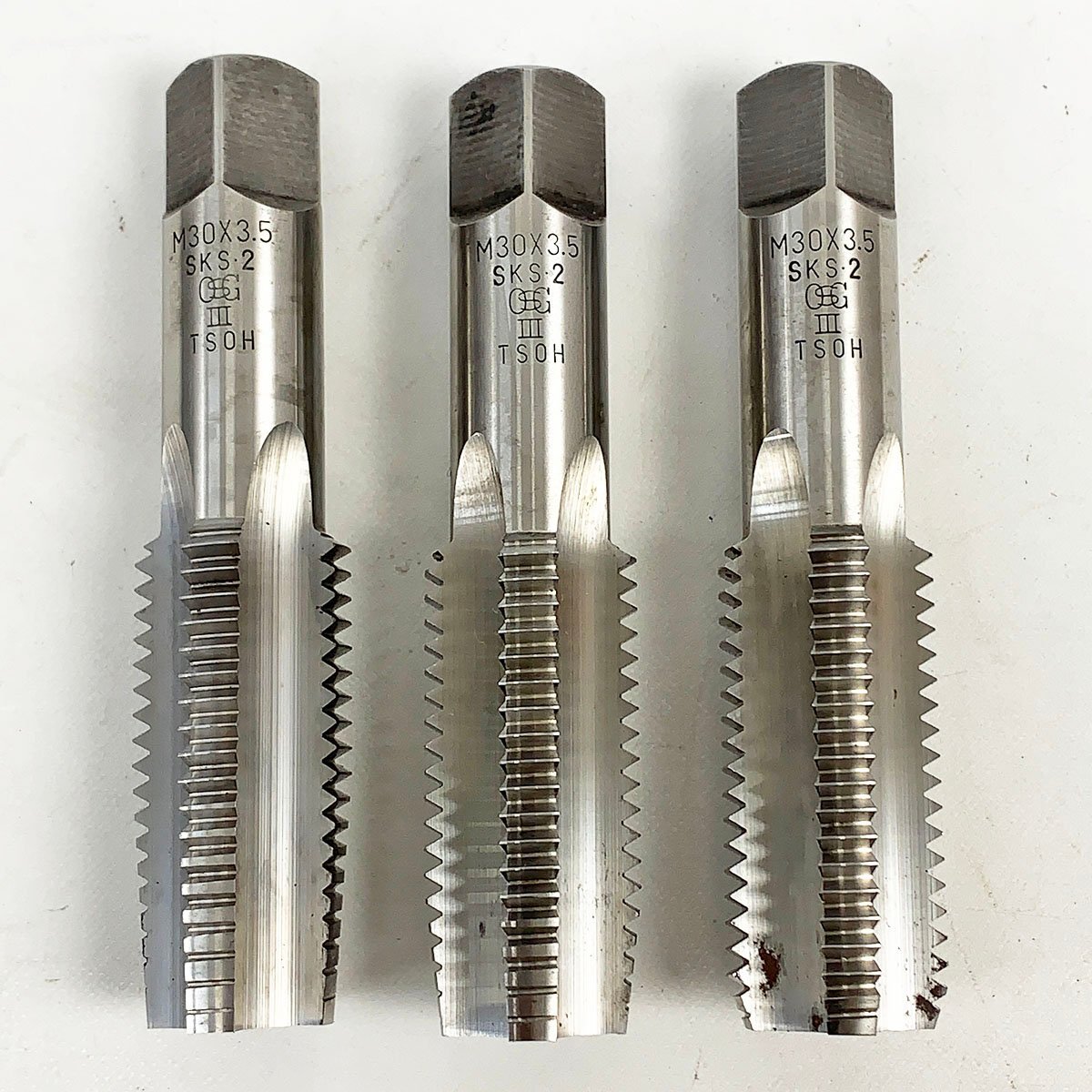 Yahoo!オークション - OSG ハンドタップ HT M30×3.5 3本セット SKS・2...