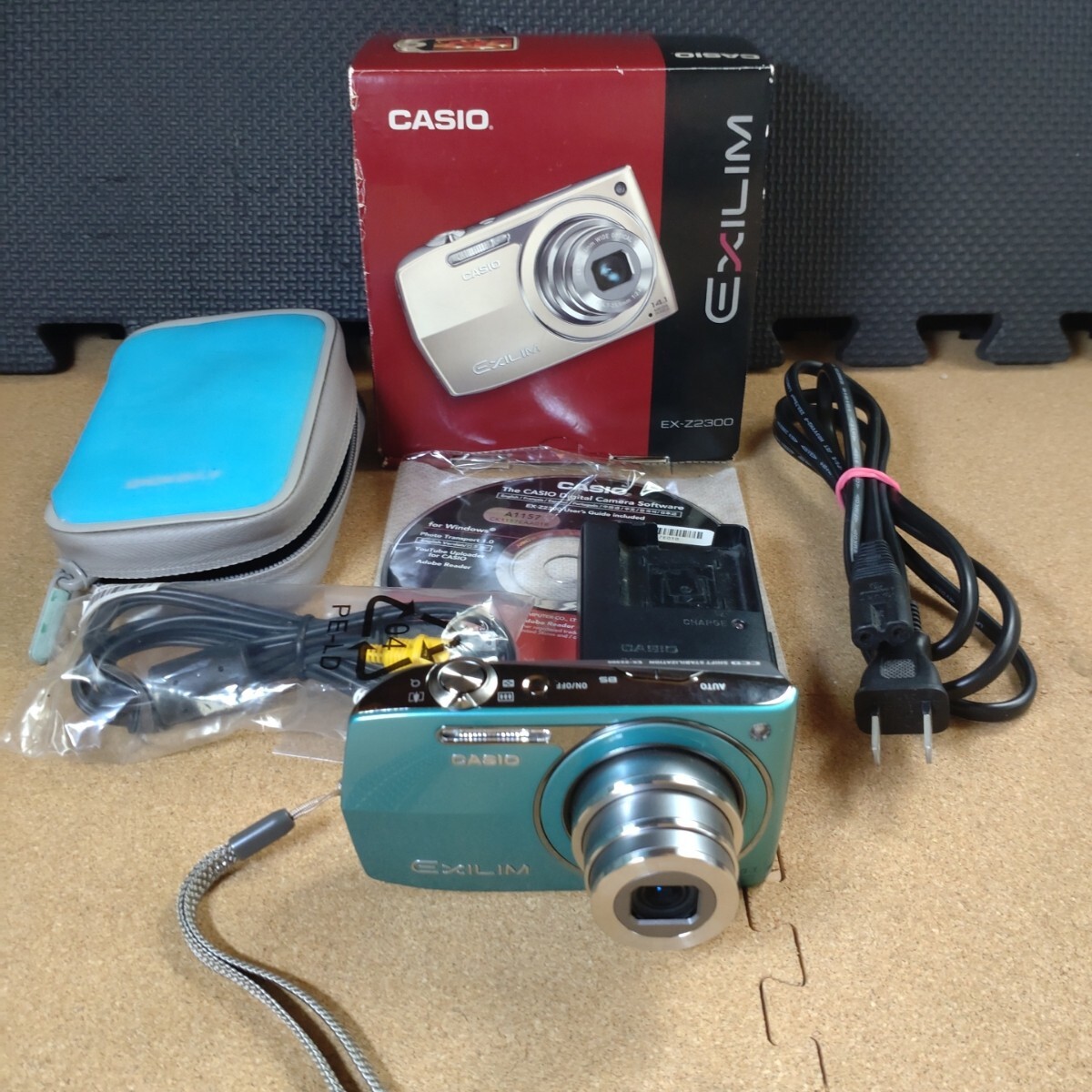 Yahoo!オークション - CASIO EXILIM EX-Z2300 (BE) デジタルカメラ 動...