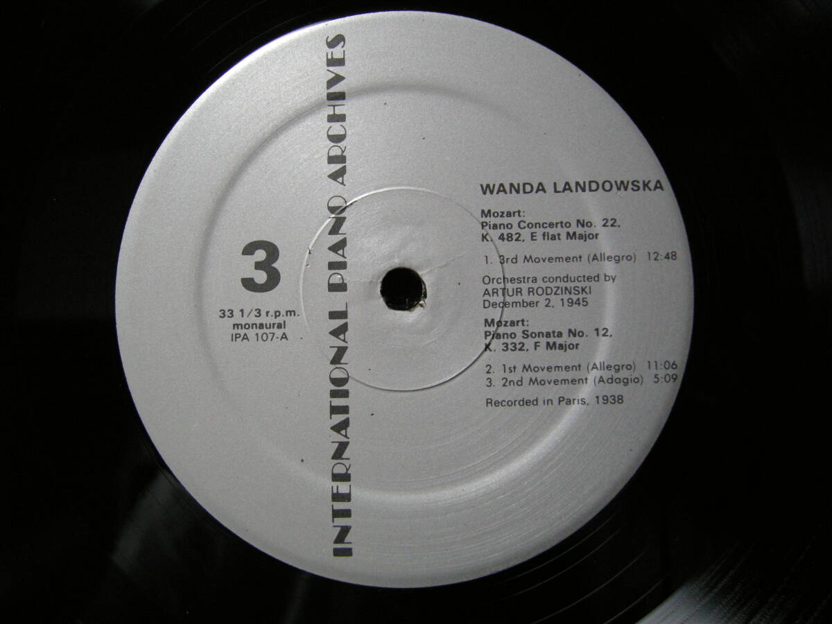 Yahoo!オークション - Wanda Landowska/ Mozart & Poulenc Concertos 2...