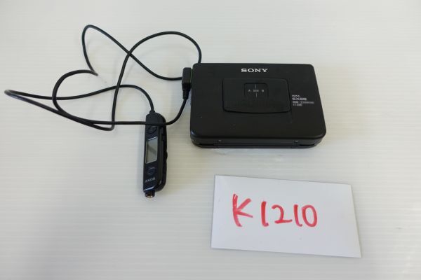 Yahoo!オークション - 【k1210】SONY WM-EX88 カセットウォークマン 本...