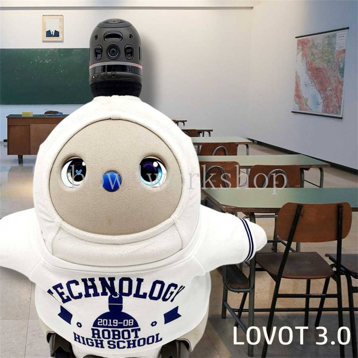 Yahoo!オークション - LOVOT ラボットの服 ハンドメイド カレッジ風プ...