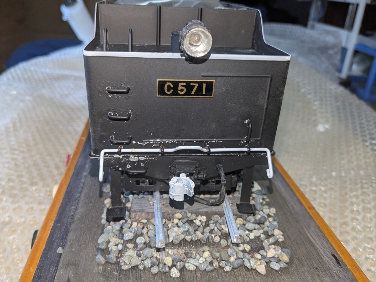 Yahoo!オークション - お召列車 C57型 C571 大型 鉄道模型 蒸気機関車 ...