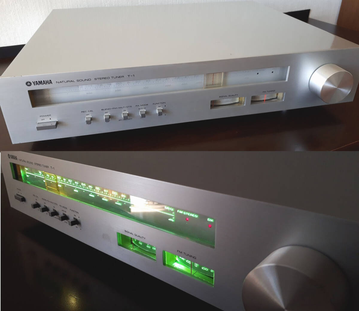 Yahoo!オークション - YAMAHA T-1 【レストア済・全球LED】 AM/FMステ...