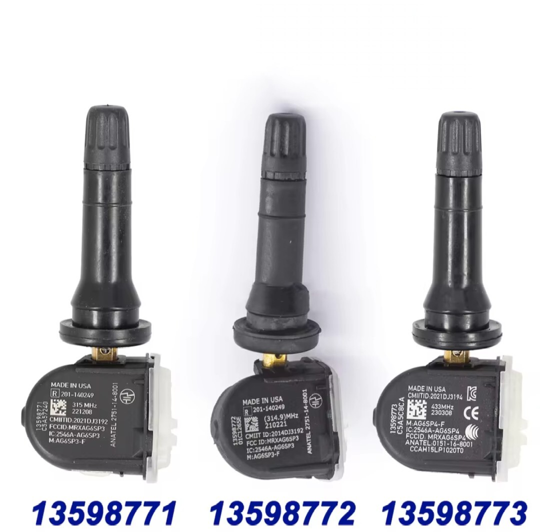 Yahoo!オークション - 13598772 13522628 13589597 315MHz TPMS 空気圧...