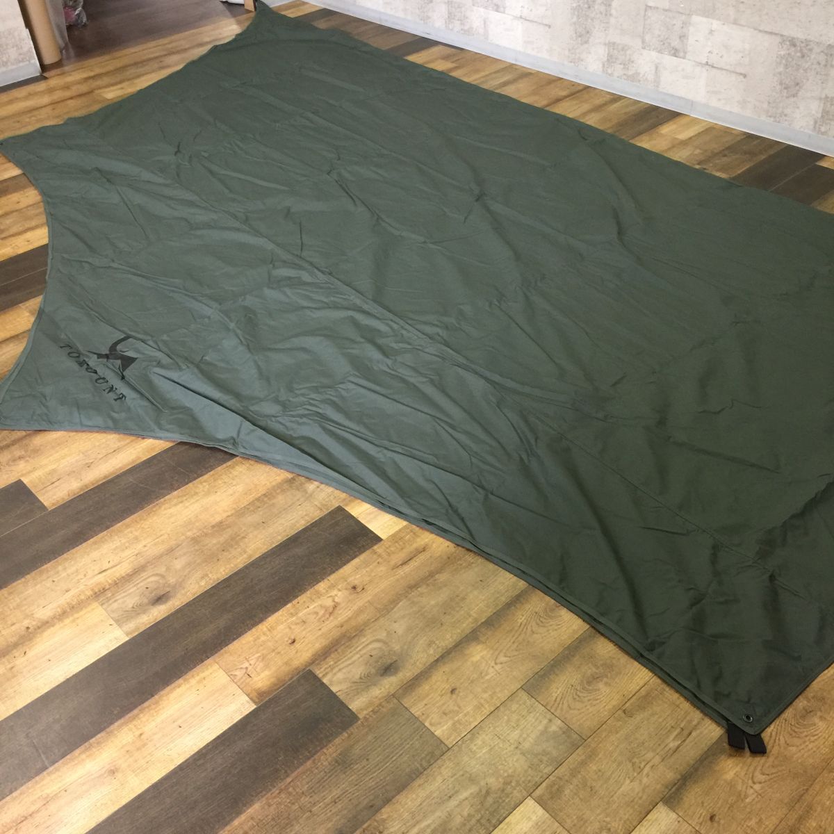 Yahoo!オークション - 美品 tomount TCタープ キャンプ 日除け コット...