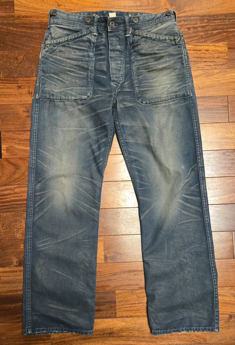 Yahoo!オークション - RRL Lighthouse ペインターパンツ w31