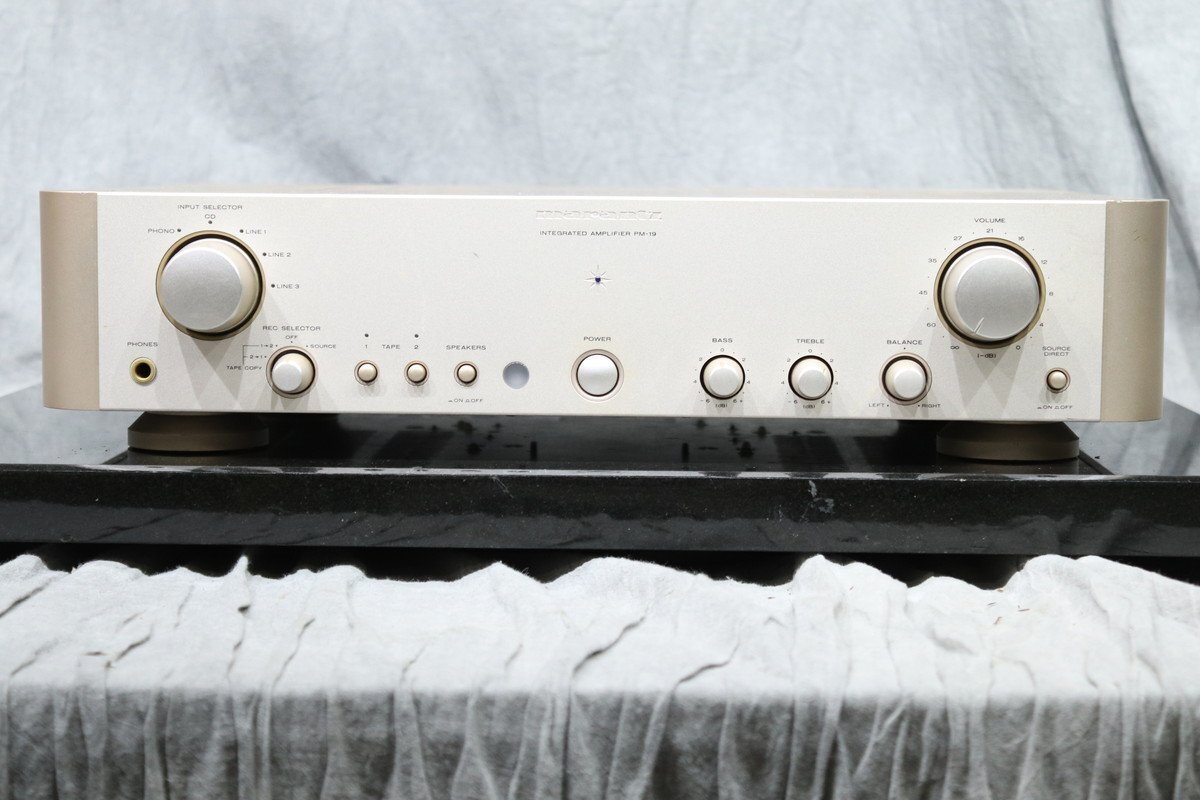 Yahoo!オークション - 【C】Marantz PM-19F プリメインアンプ マランツ...