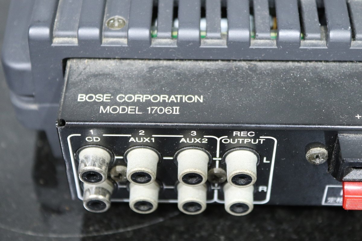 Yahoo!オークション - 【G】BOSE 1706 II パワーアンプ ボーズ 3092735