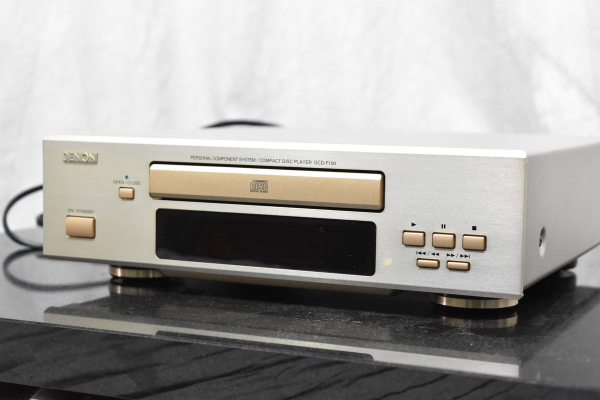 Yahoo!オークション - 【G】DENON DCD-F100 CDプレーヤー デノン 30925...