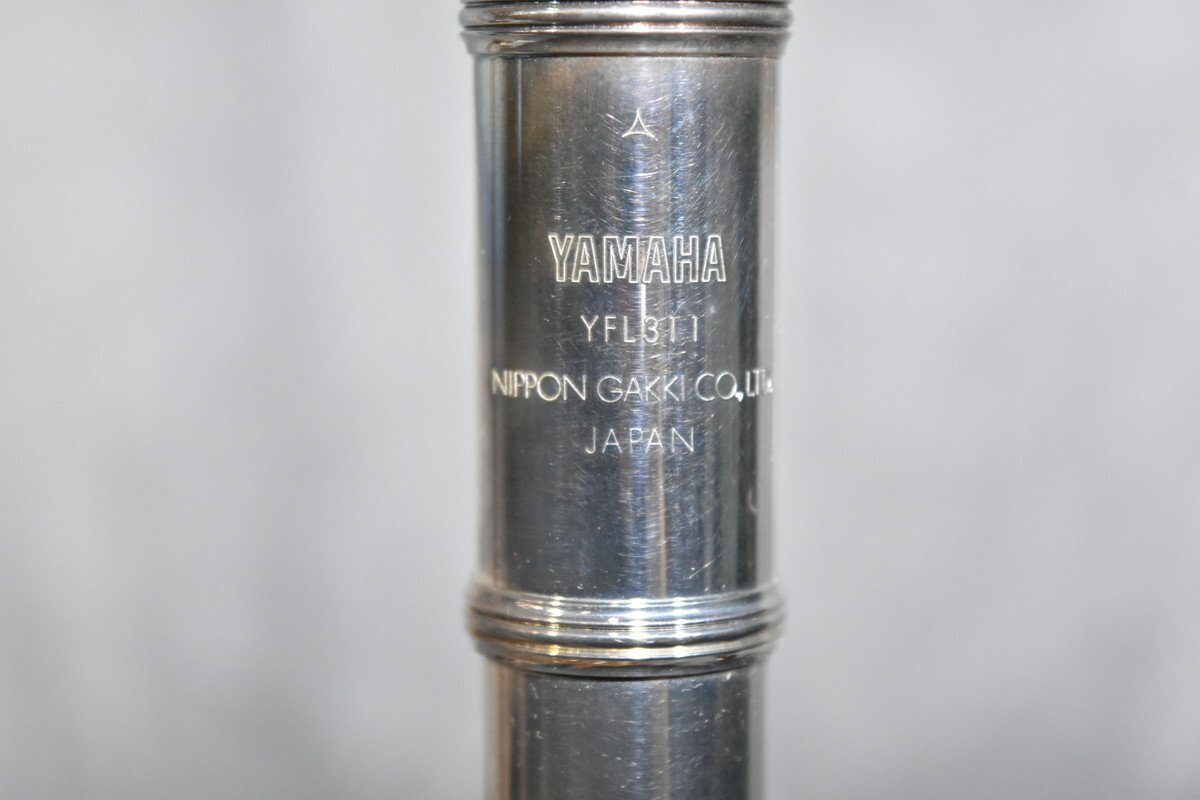 Yahoo!オークション - 【C】YAMAH YFL-311S フルート ヤマハ Eメカ/SIL...