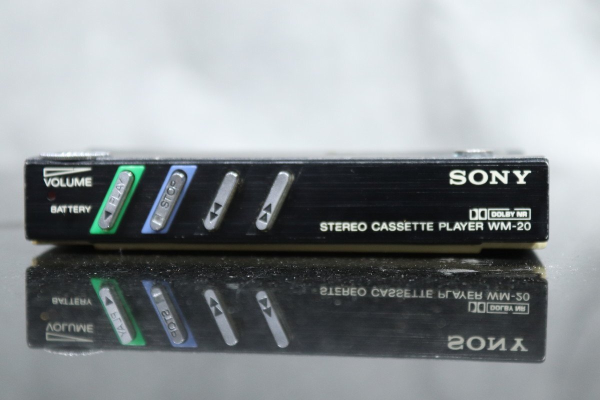 Yahoo!オークション - 【G】SONY WM-20 WALKMAN ポータブルカセットプ...