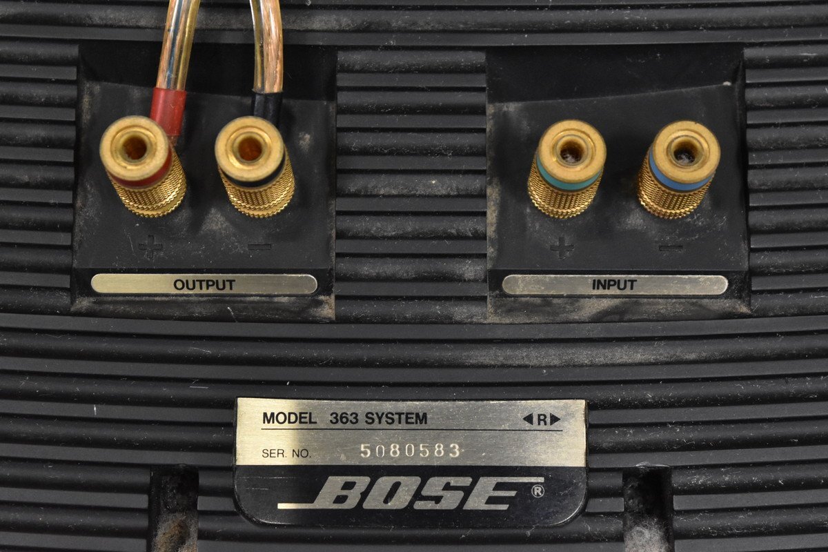 Yahoo!オークション - 【C】BOSE 363 SYSTEM スピーカーペア ボーズ 30...
