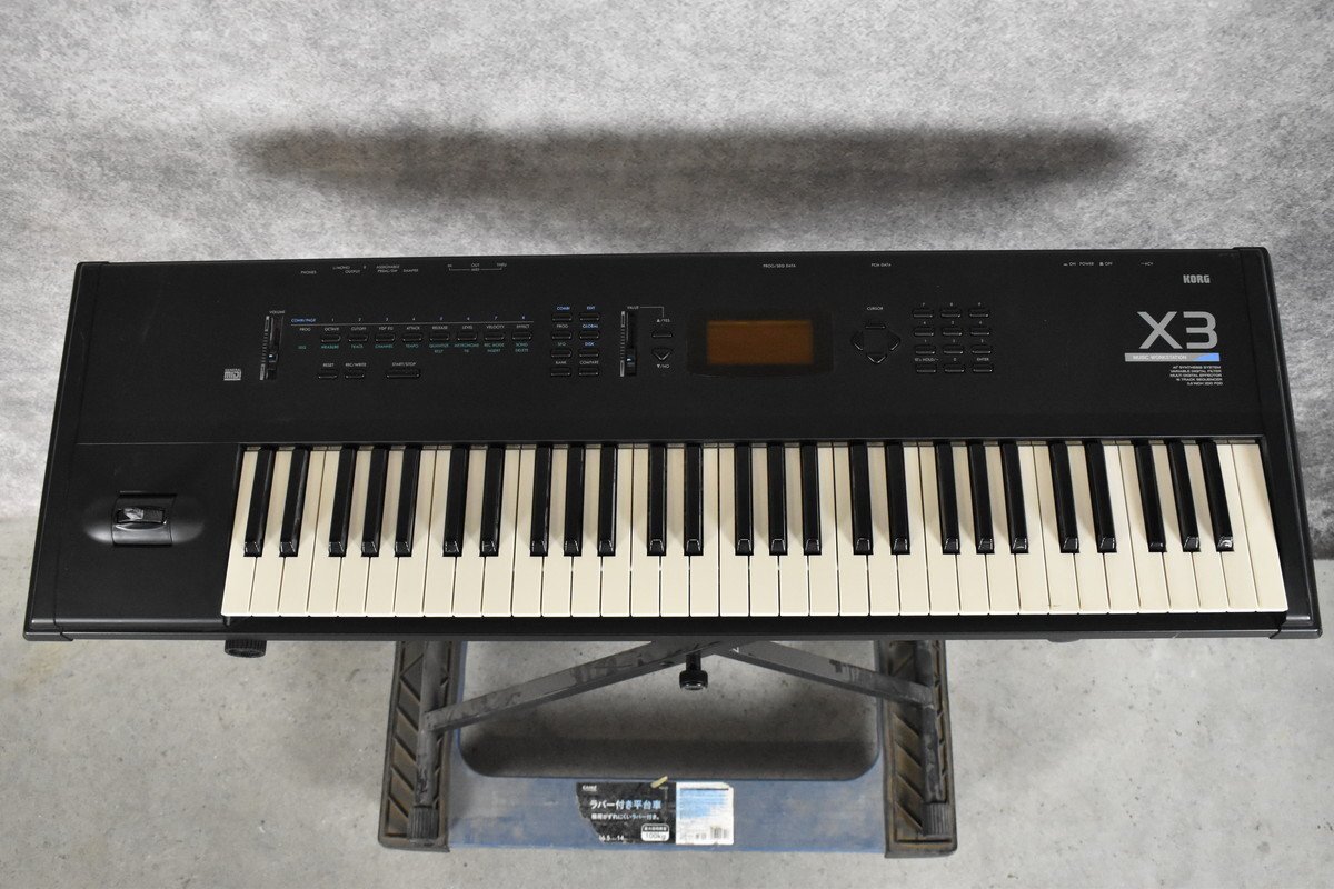 Yahoo!オークション - 【J】KORG X3 キーボード/シンセサイザー コルグ...