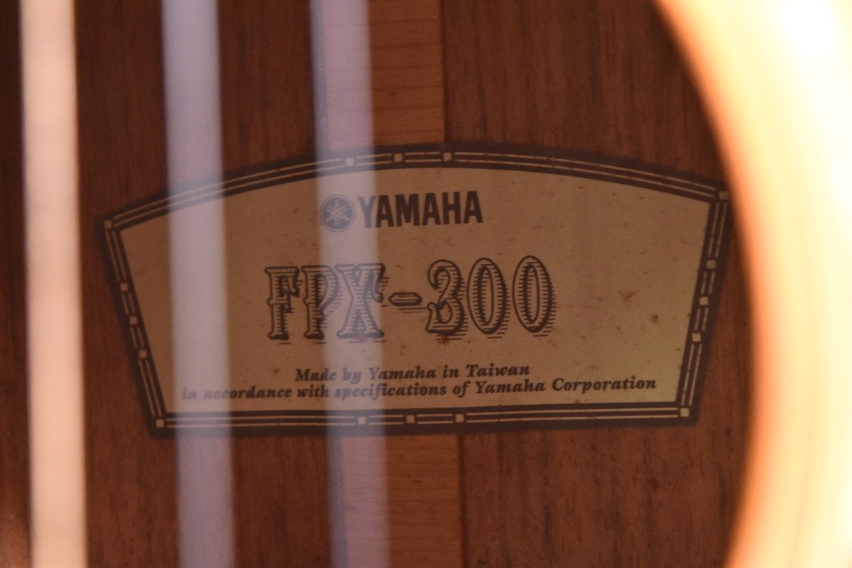 Yahoo!オークション - 【G】YAMAHA FPX-300N エレガット/クラシックギ...