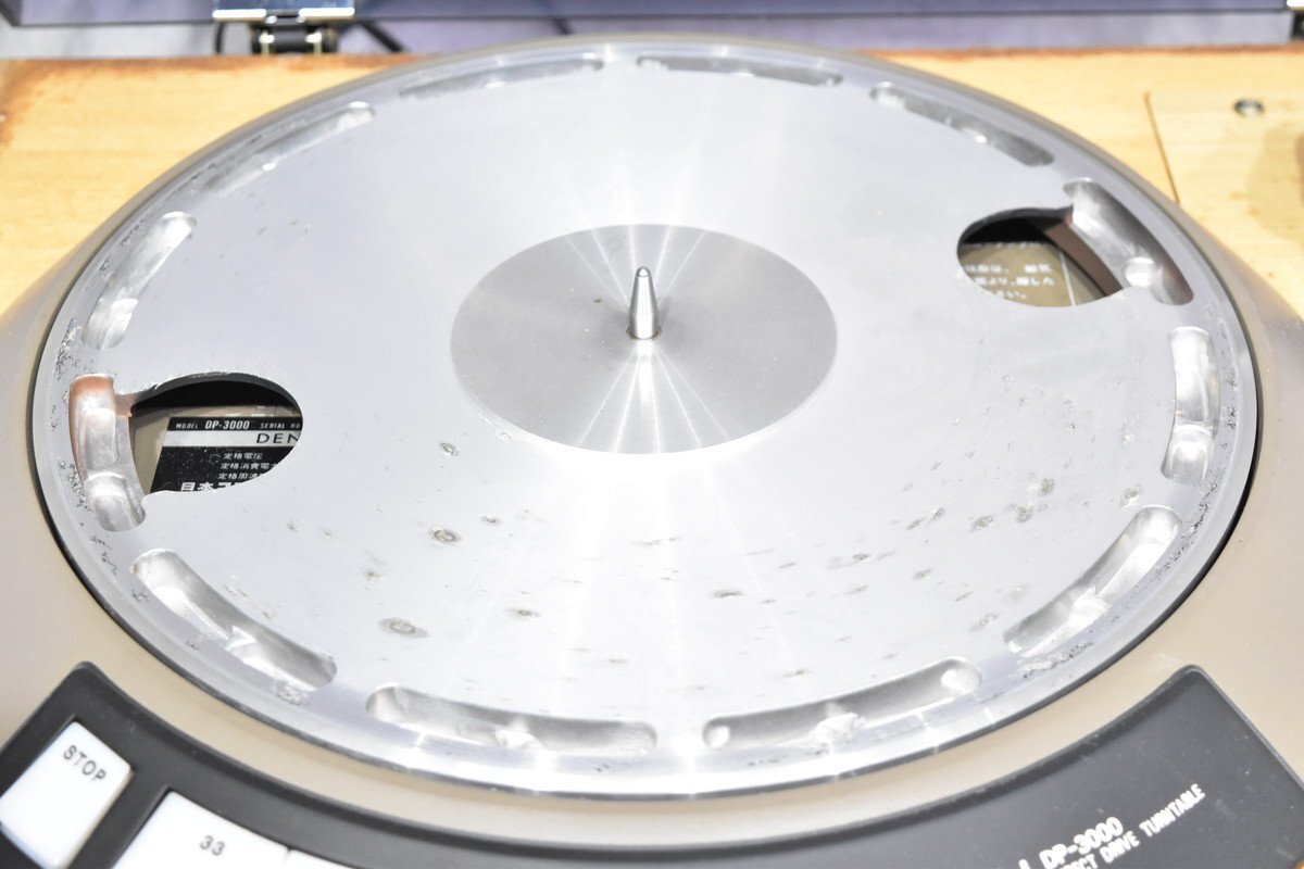 Yahoo!オークション - 【J】DENON DP-3000/DK-100F ターンテーブル レ...