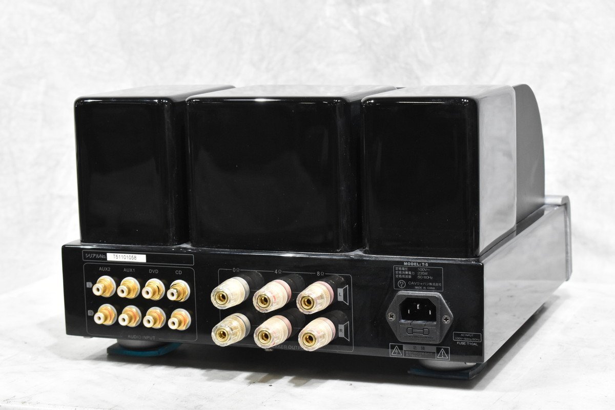 Yahoo!オークション - 【C】CAV T-5 真空管プリメインアンプ 3096159