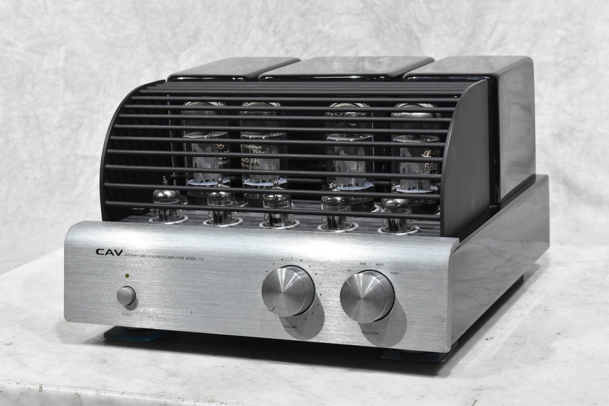 Yahoo!オークション - 【C】CAV T-5 真空管プリメインアンプ 3096159