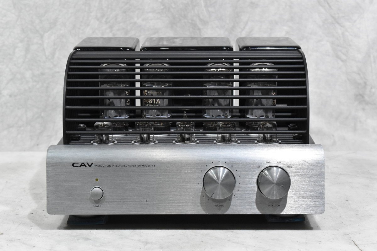 Yahoo!オークション - 【C】CAV T-5 真空管プリメインアンプ 3096159