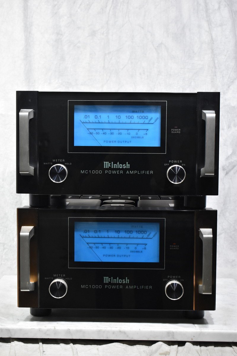Yahoo!オークション - 【J】McIntosh MC1000 モノラルパワーアンプ ペ...