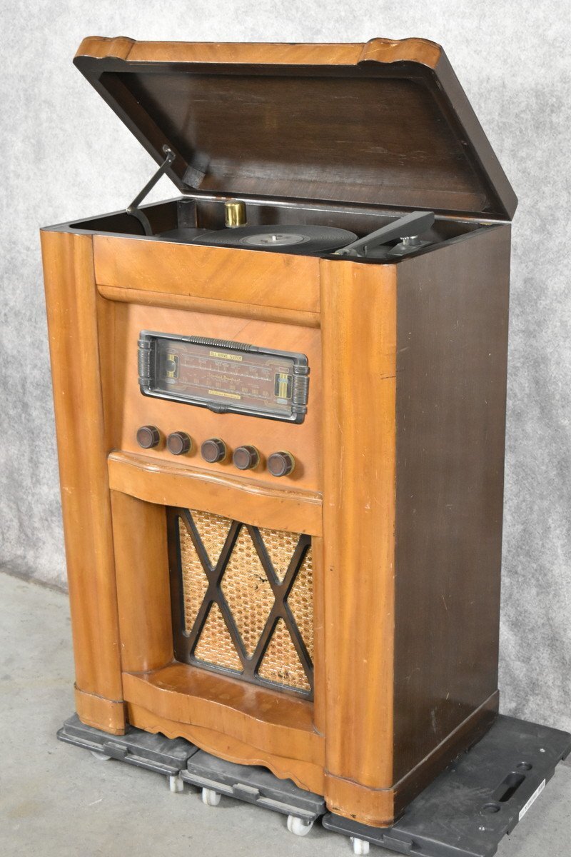 Yahoo!オークション - 【G】PIONEER F815-E 真空管ラジオ 蓄音機305516...