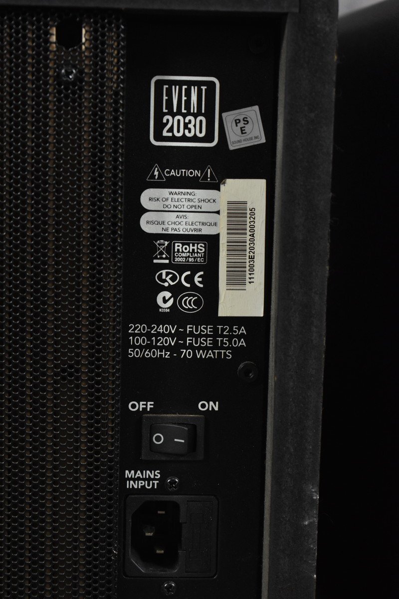 Yahoo!オークション - 【C】EVENT 2030 パワードスピーカーペア 309447...