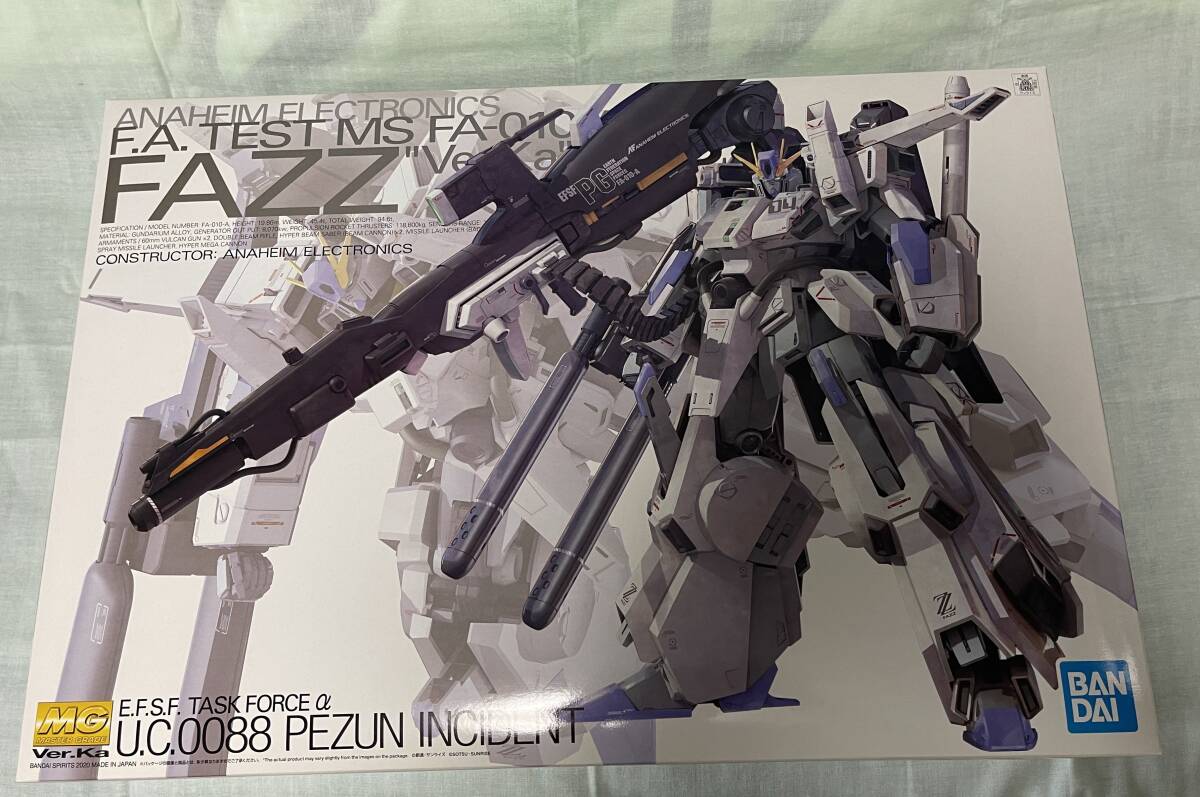 Yahoo!オークション - MG 1/100 FAZZ Ver．Ka