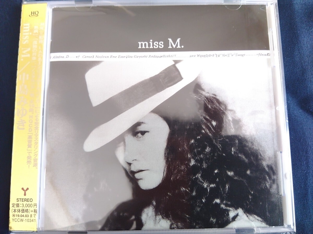 Yahoo!オークション - 中島みゆき『miss M.』2018年HQCDリマス...
