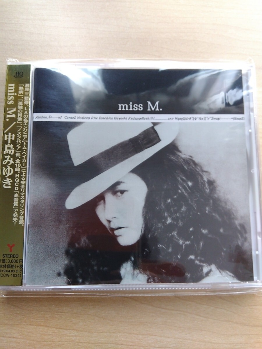 Yahoo!オークション - 中島みゆき『miss M.』2018年HQCDリマス...