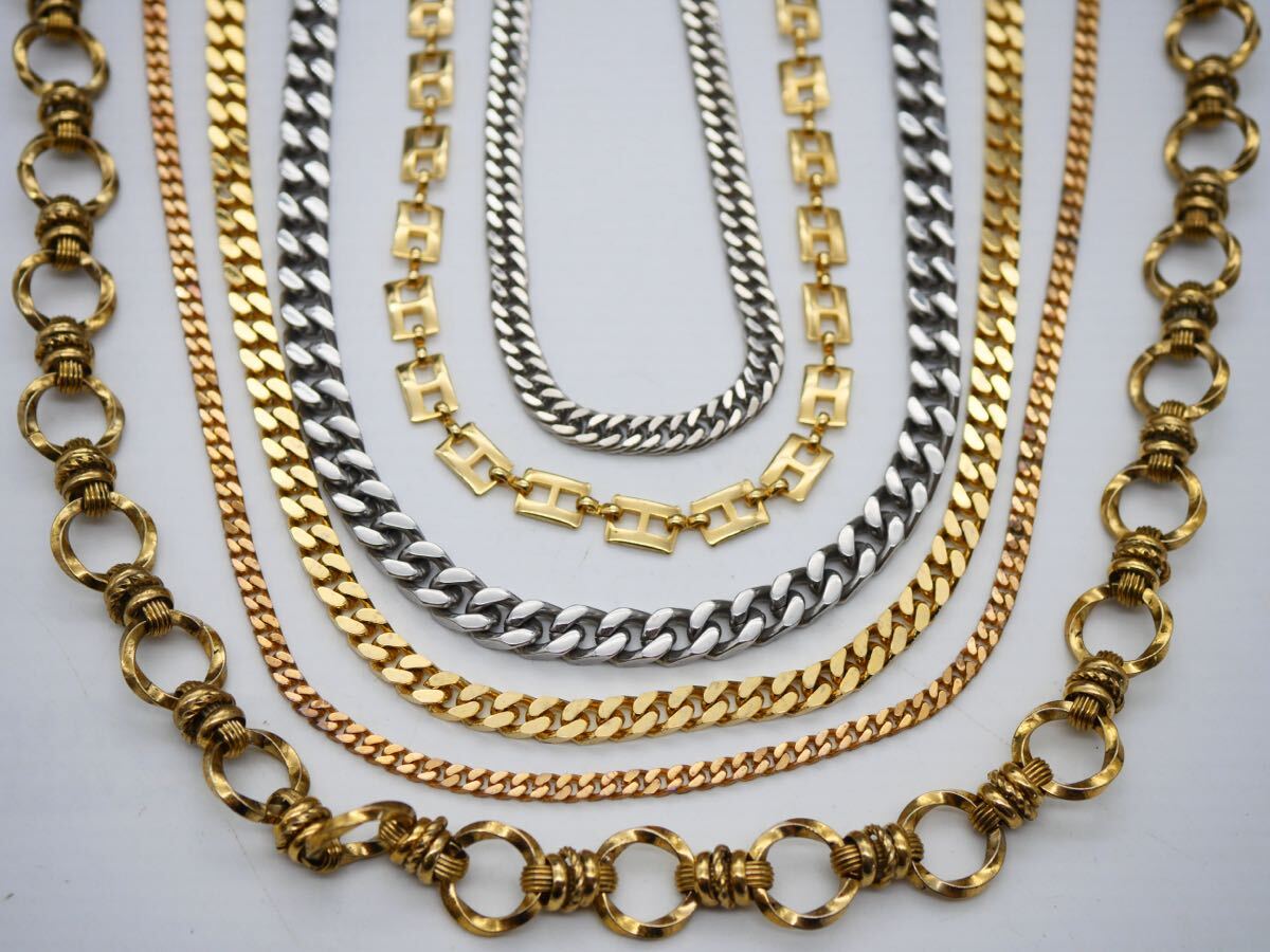 Yahoo!オークション - 【C43】ヴィンテージ ビンテージ ネックレス ゴ...