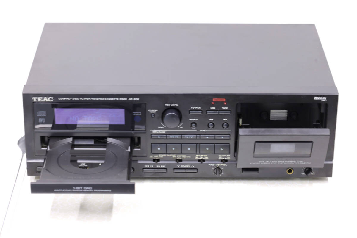 Yahoo!オークション - 【ジャンク品】TEAC AD-800 CD/カセット コンビ...