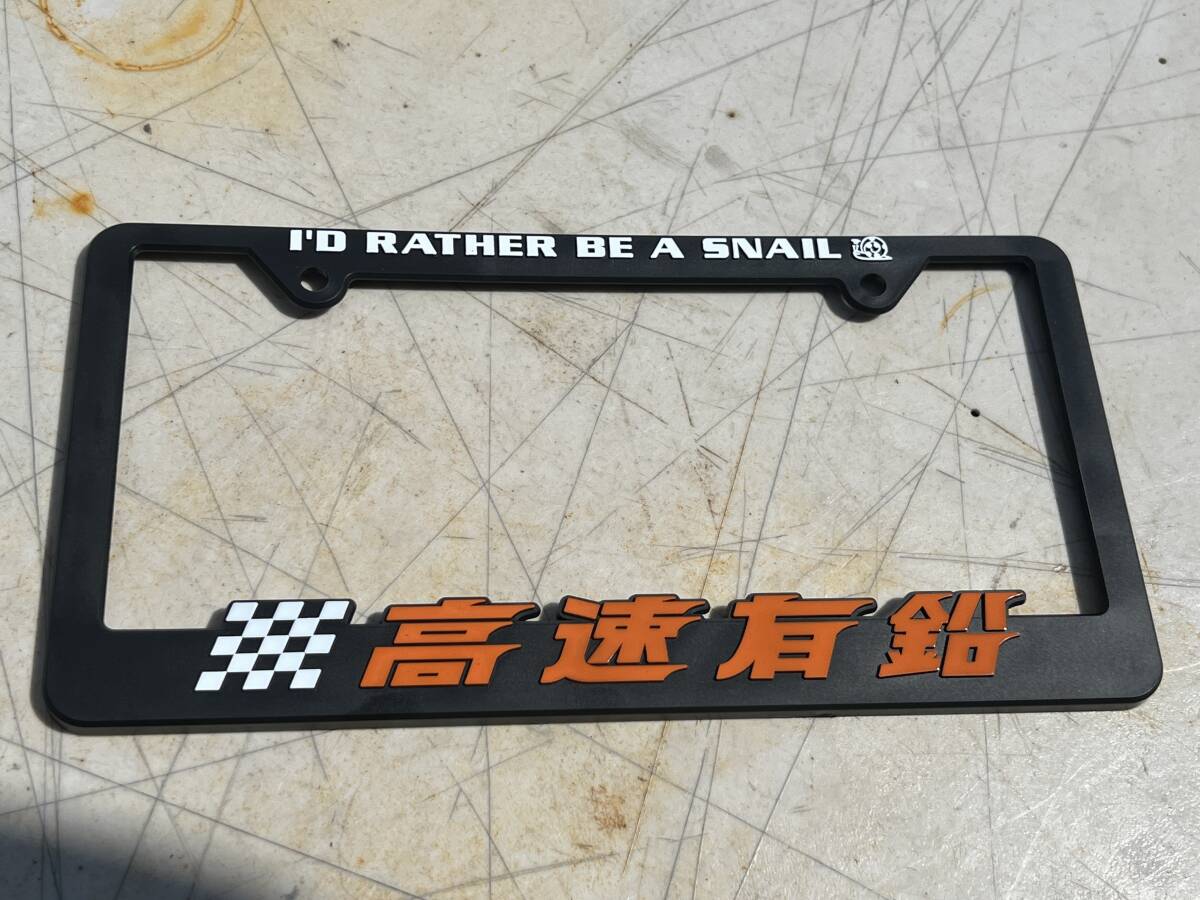 Yahoo!オークション - 高速有鉛 LPF アメリカ用 ライセンスプレートフ...