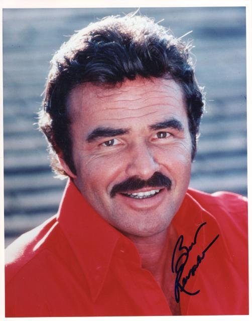 Yahoo!オークション - 【UACCRD】バート・レイノルズ直筆サイン トラン...