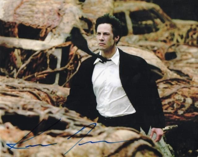 Yahoo!オークション - 【UACCRD】キアヌリーブス直筆サイン コンスタン...