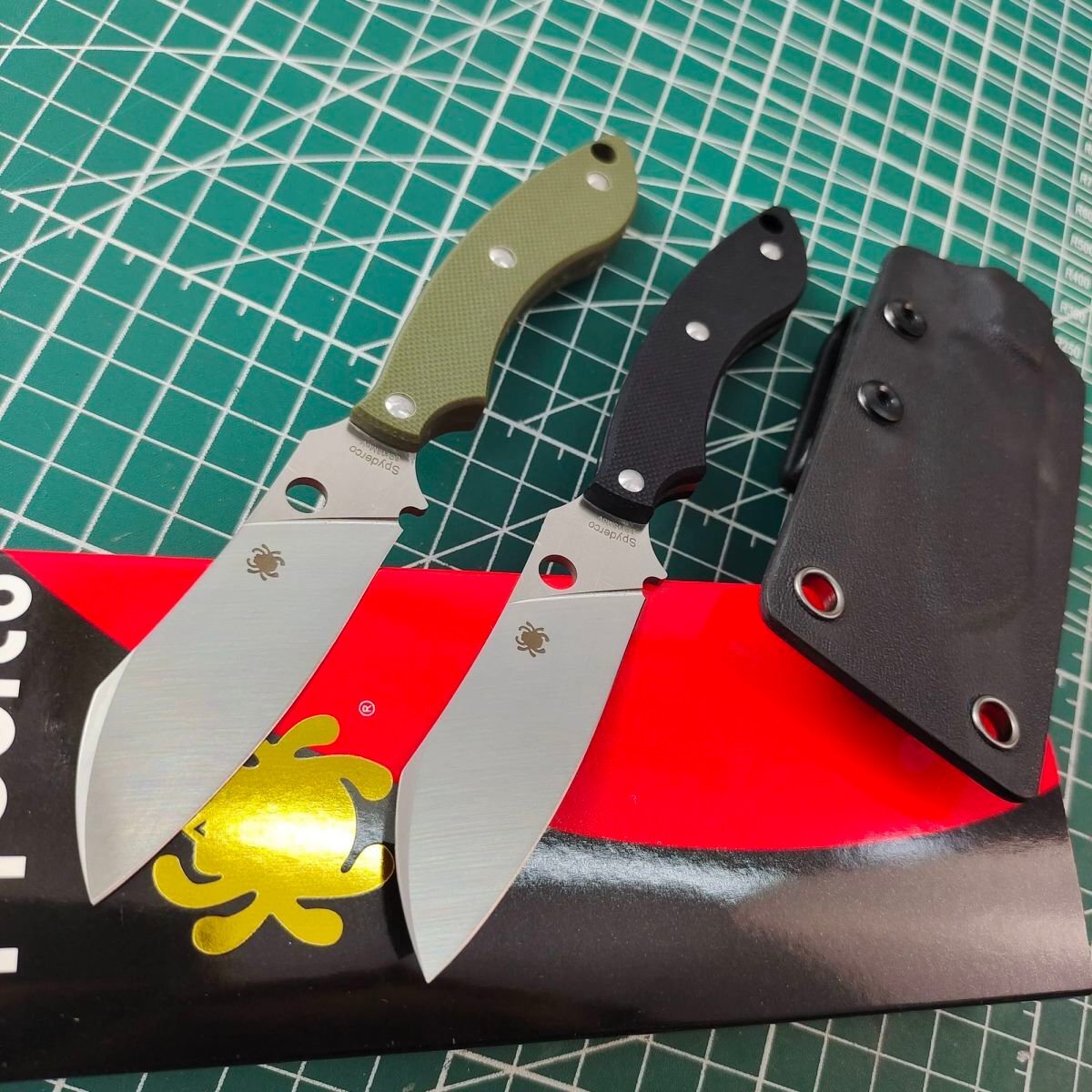Yahoo!オークション - SPYDERCO C08 折りたたみナイフ キャンプ アウト...