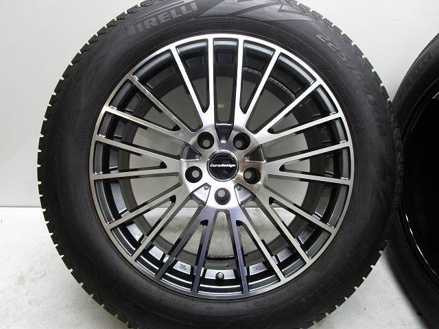 Yahoo!オークション - 18インチ ピレリ 225/60R18 7.5J+35 114.3 ハリ...