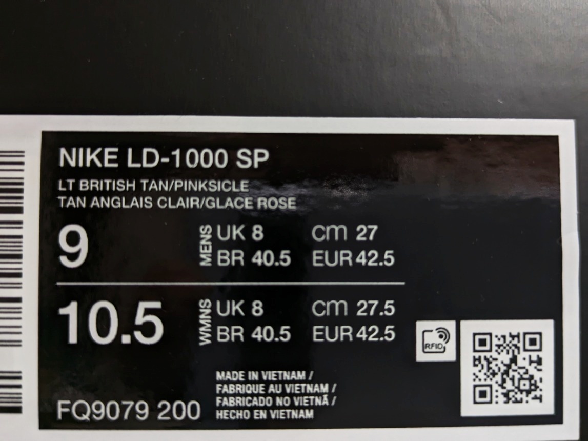 Yahoo!オークション - 未使用 ナイキ LD-1000 SP 27cm