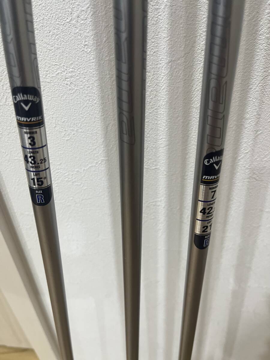 【樂淘letao】日本代購代標第一品牌－Callaway キャロウェイ MAVRIK マーベリック フェアウェイウッド 3W/5W/7W 3本セット Diamana 50 for CW(R ...