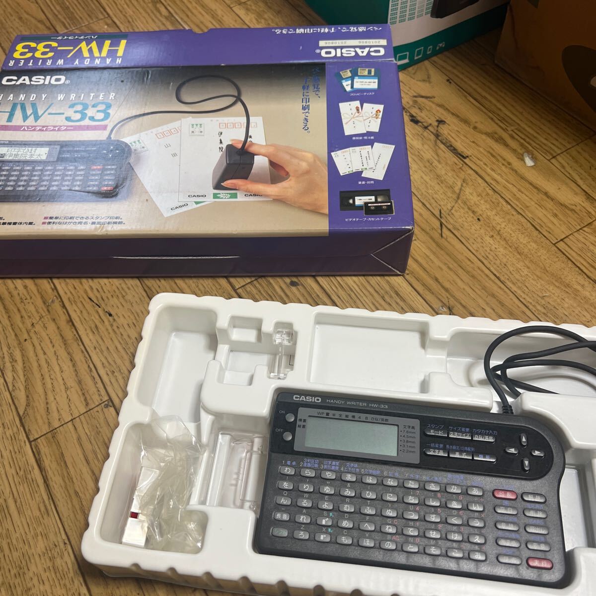 Yahoo!オークション - CASIO ハンディライター HW-33 印刷機