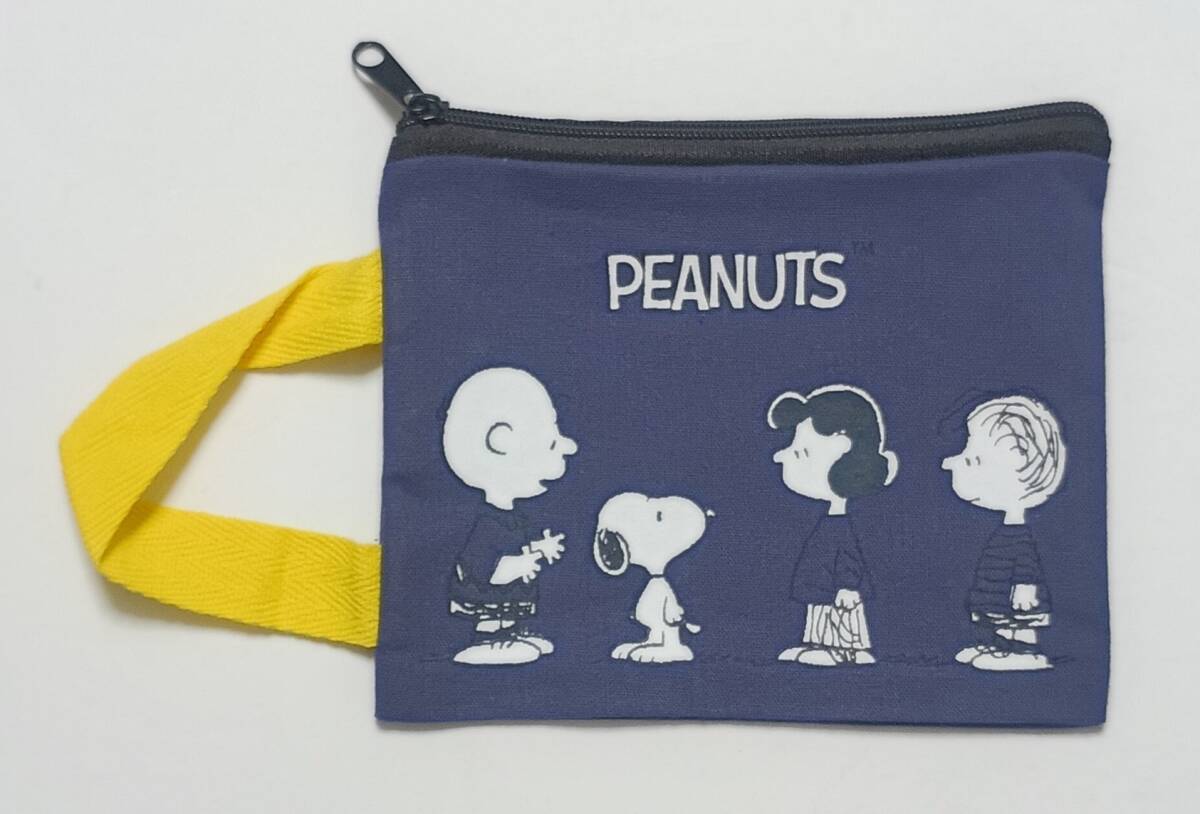 Yahoo!オークション - [即決・未使用] スヌーピー コットンポーチ W150...