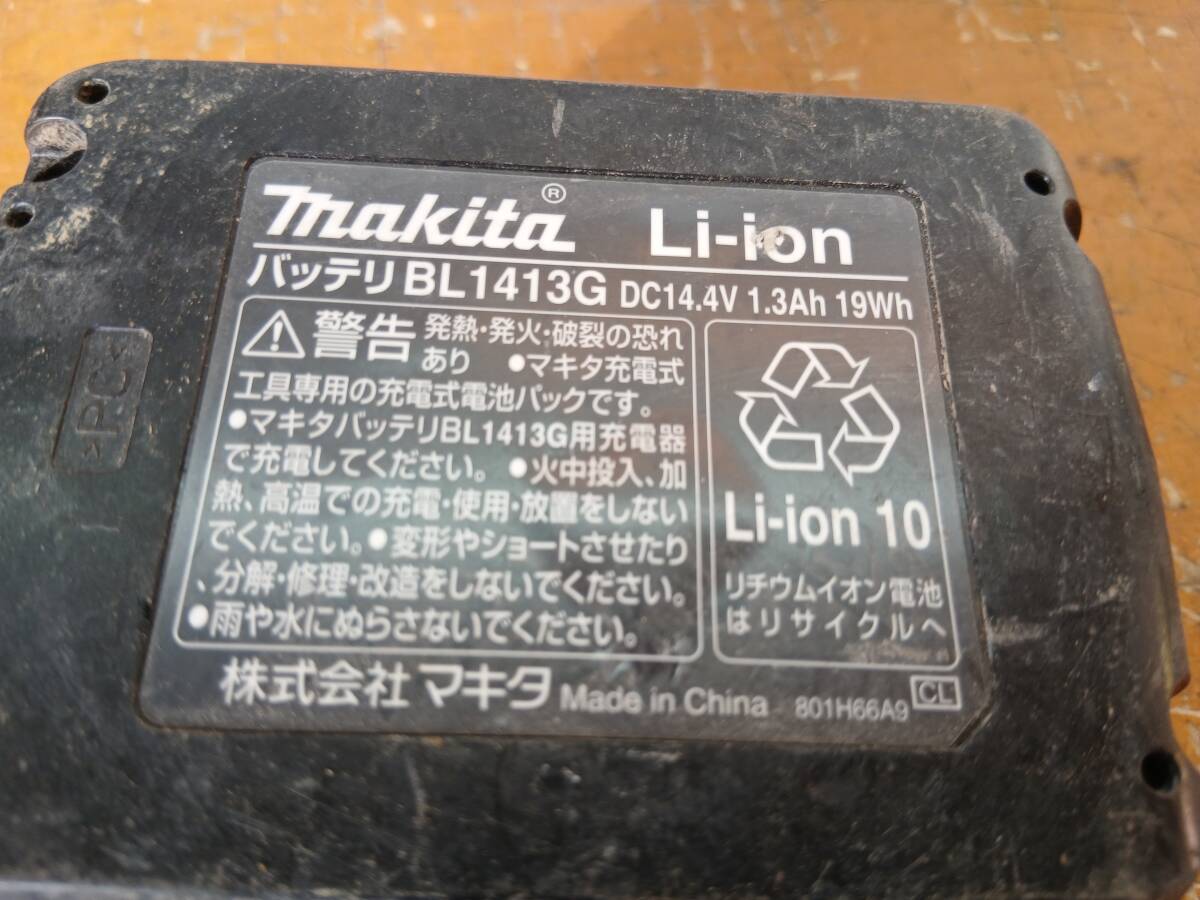 Yahoo!オークション - k8761 マキタ BL1413G 14.4V