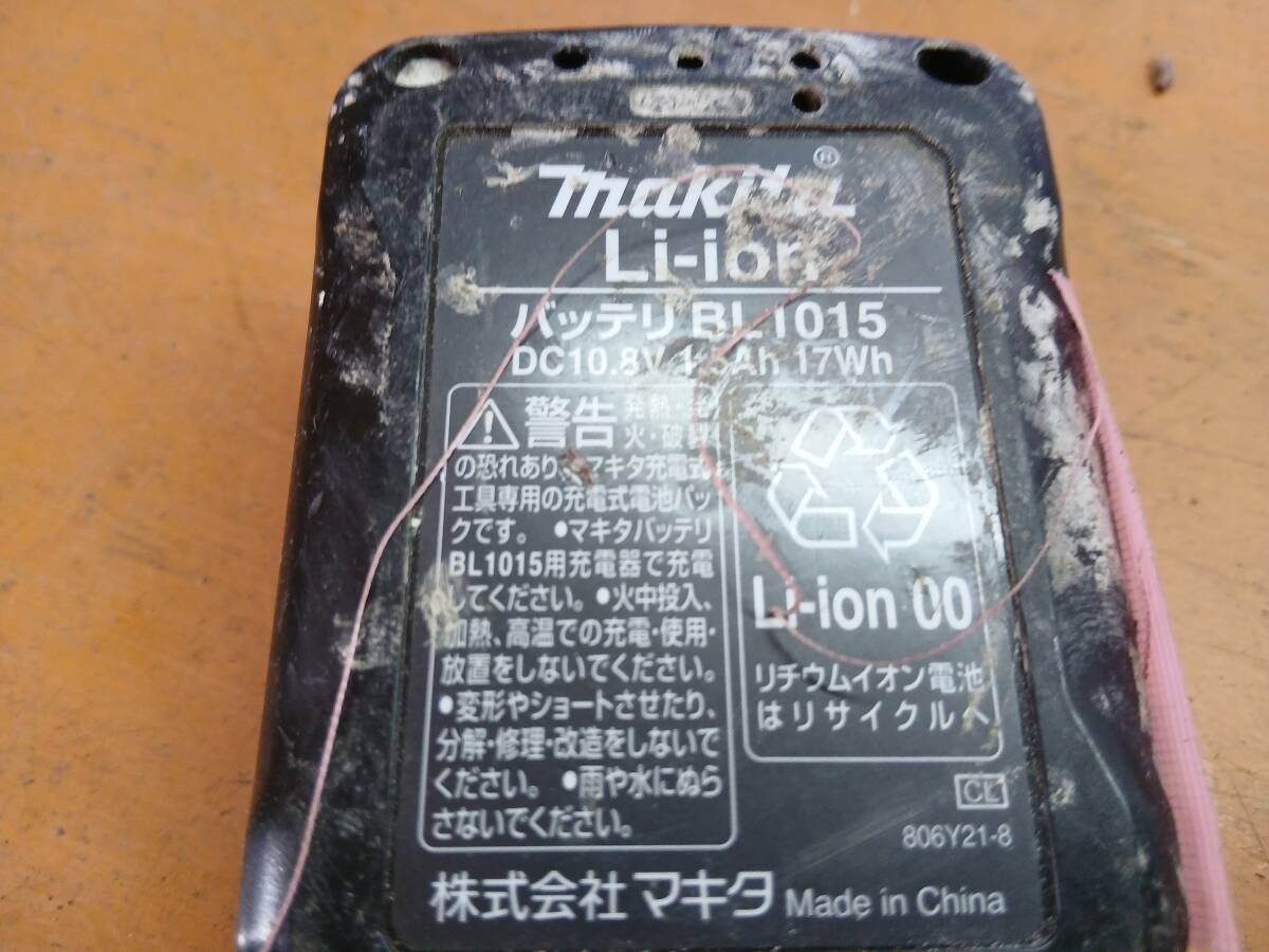 Yahoo!オークション - k8796 マキタ BL1015 10.8V