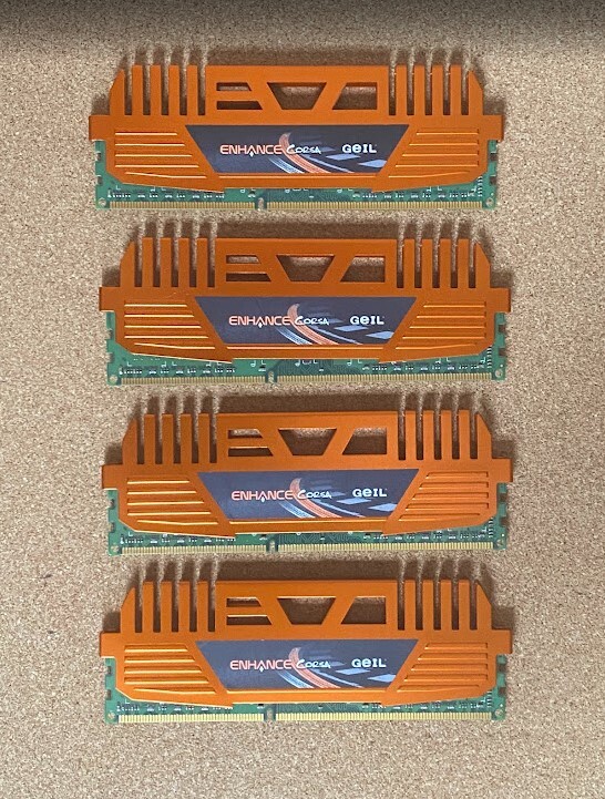 Yahoo!オークション - GEIL ENHANCE CORSA DDR3-1600MHz PC3-12800 1.5...