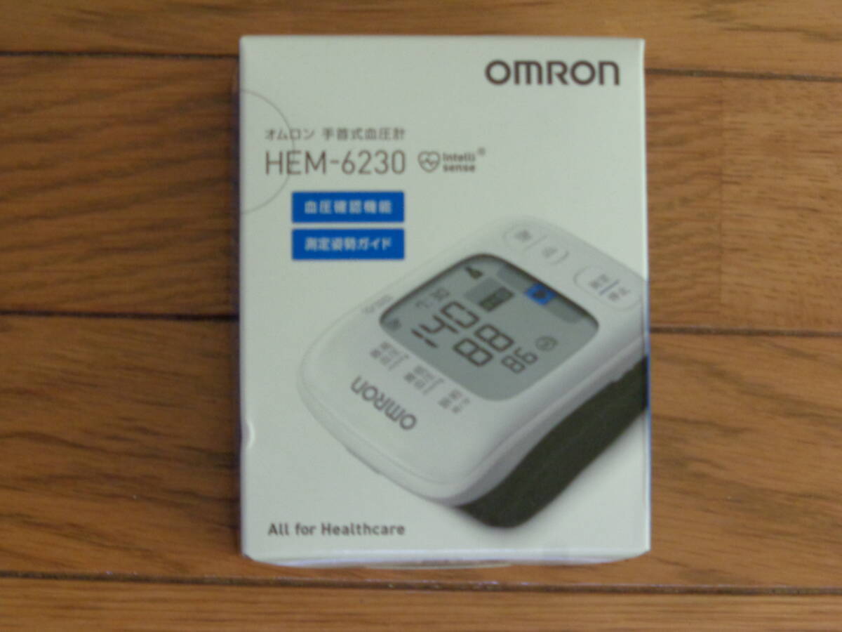 Yahoo!オークション - 【新品】OMRON HEM-6230 オムロン手首式血圧計
