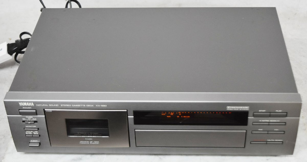 Yahoo!オークション - 【J】YAMAHA KX-690 カセットデッキ ヤマハ 0301...