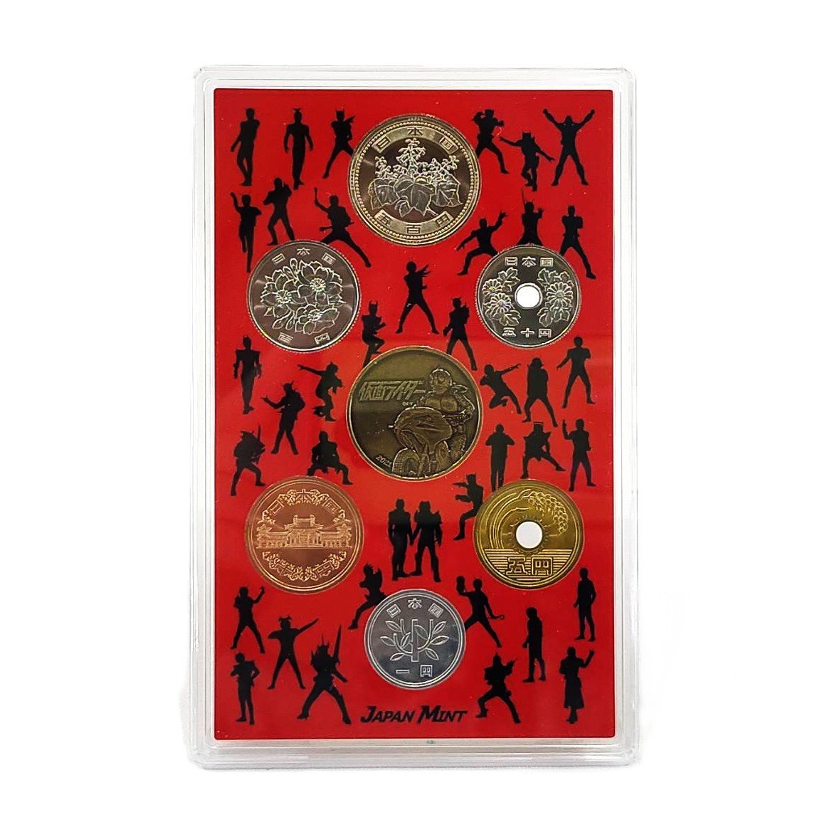 Yahoo!オークション - 仮面ライダー誕生50周年貨幣セット 額面 666円 ...