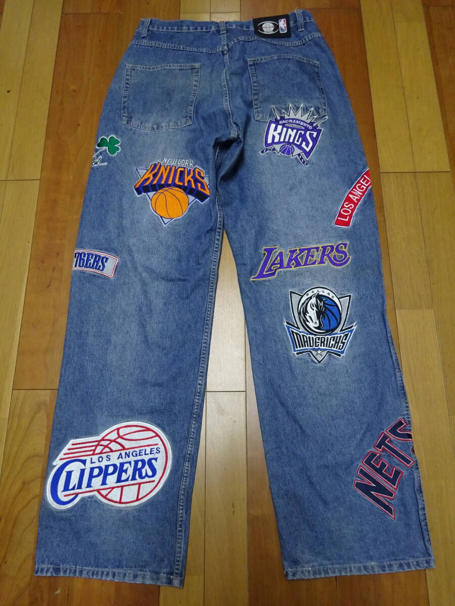 Yahoo!オークション - G-535 unk NBA バスケ デニムパンツ サイズ34イ...