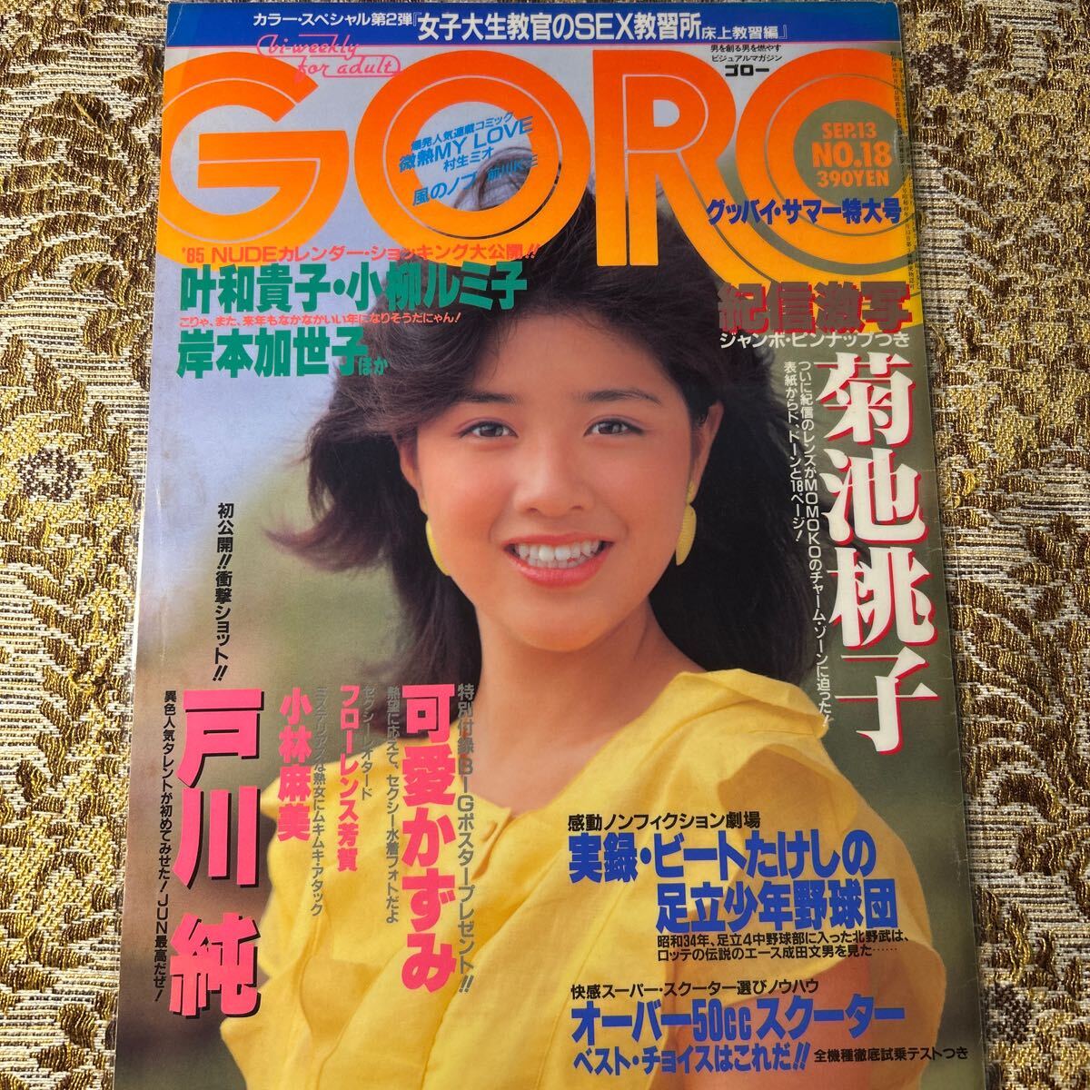 Yahoo!オークション - A4 片面ラミネート加工ポスター 菊池桃子 切り抜...
